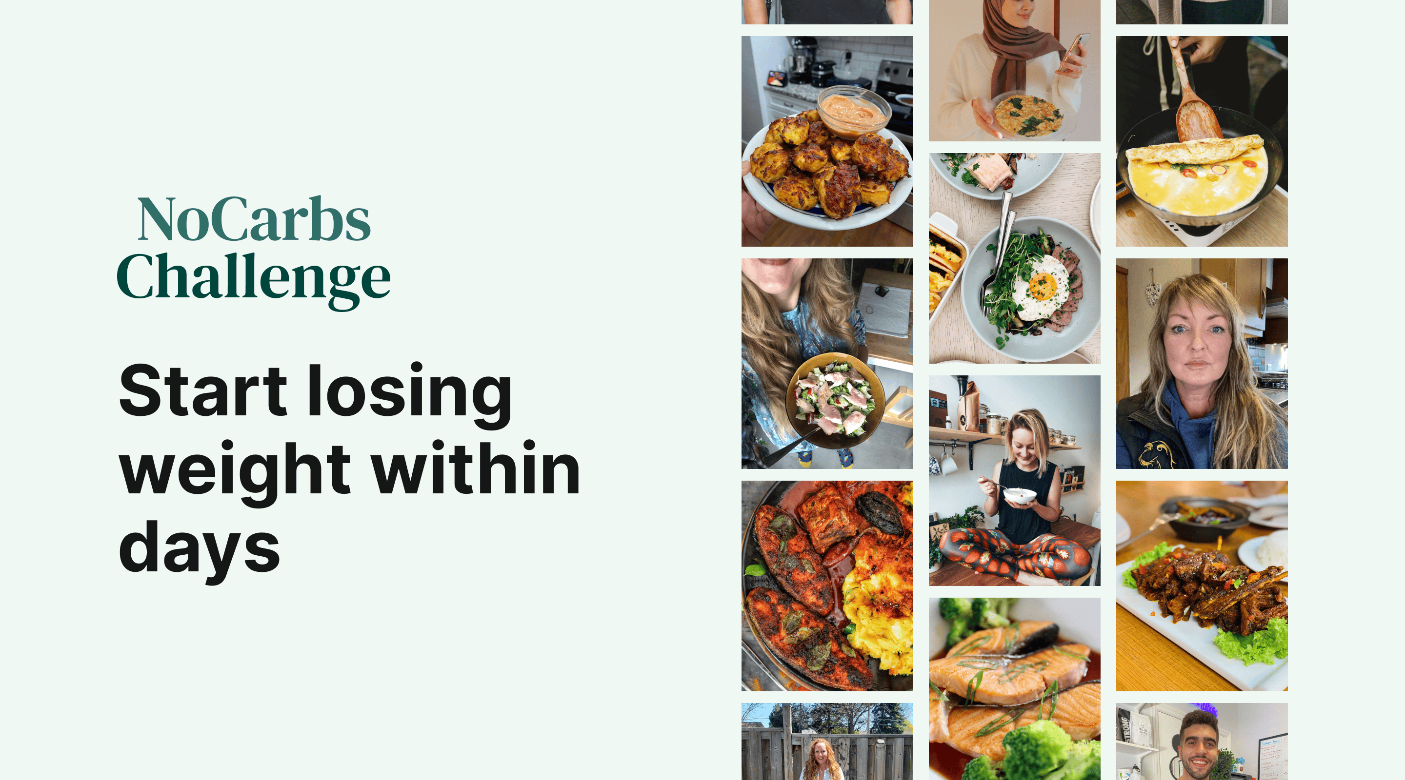 Personalized No Carbs Diet Meal Plans | NoCarbsChallenge.com