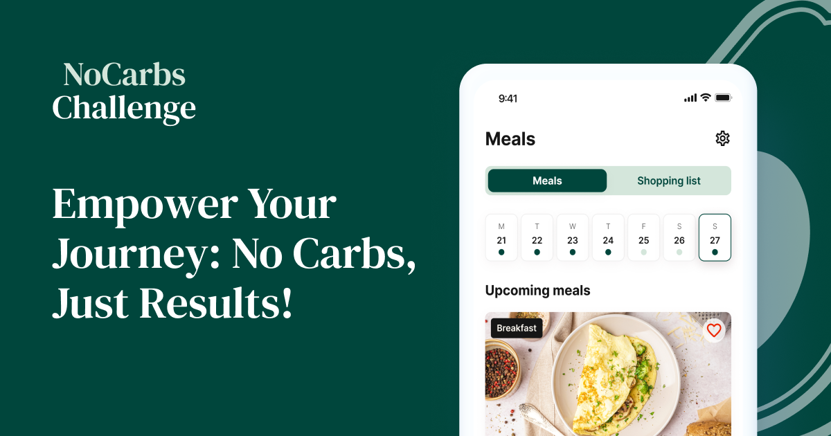 Personalized No Carbs Diet Meal Plans | NoCarbsChallenge.com